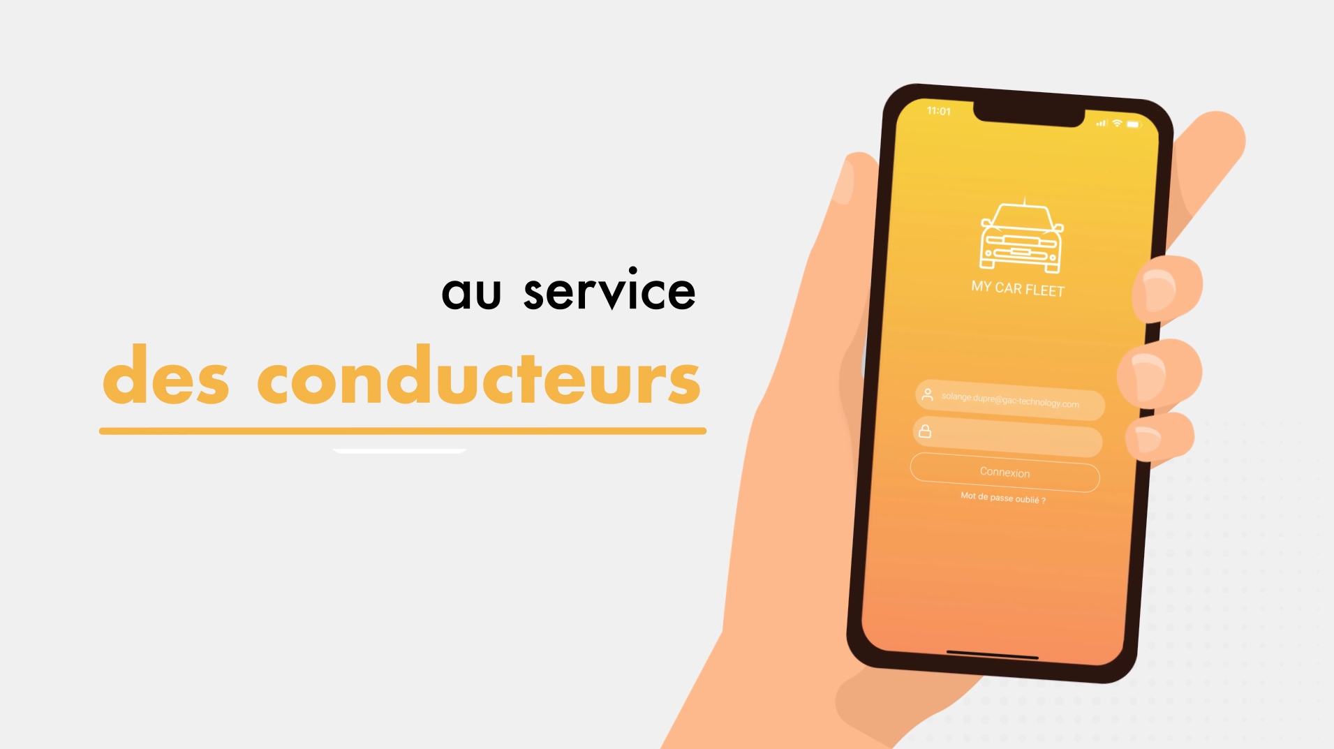 Réalisation vidéo MyCarFleet - GAC TECHNOLOGY - KabochArts